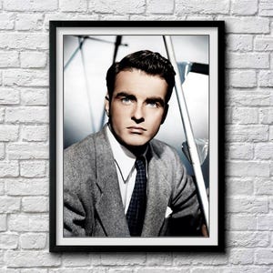 Montgomery Clift C. Late 1940's | Color | Multiple Sizes | Old ...