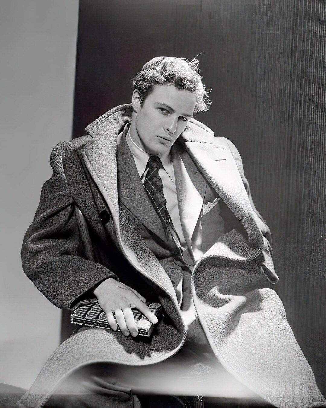 Marlon Brando C. 1946 Studio Portrait, Black & White, Multiple Sizes ...