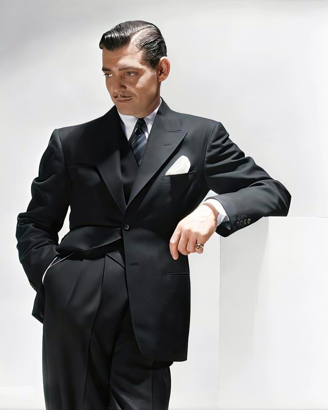 Clark Gable Publicity Photo C.1942, Color, Multiple Sizes - Old ...