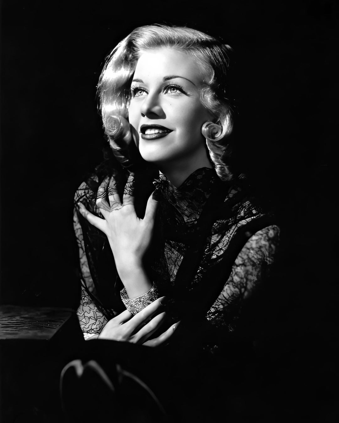 Ginger Rogers Glamour Photograph C 1937, Black & White, Print/poster ...
