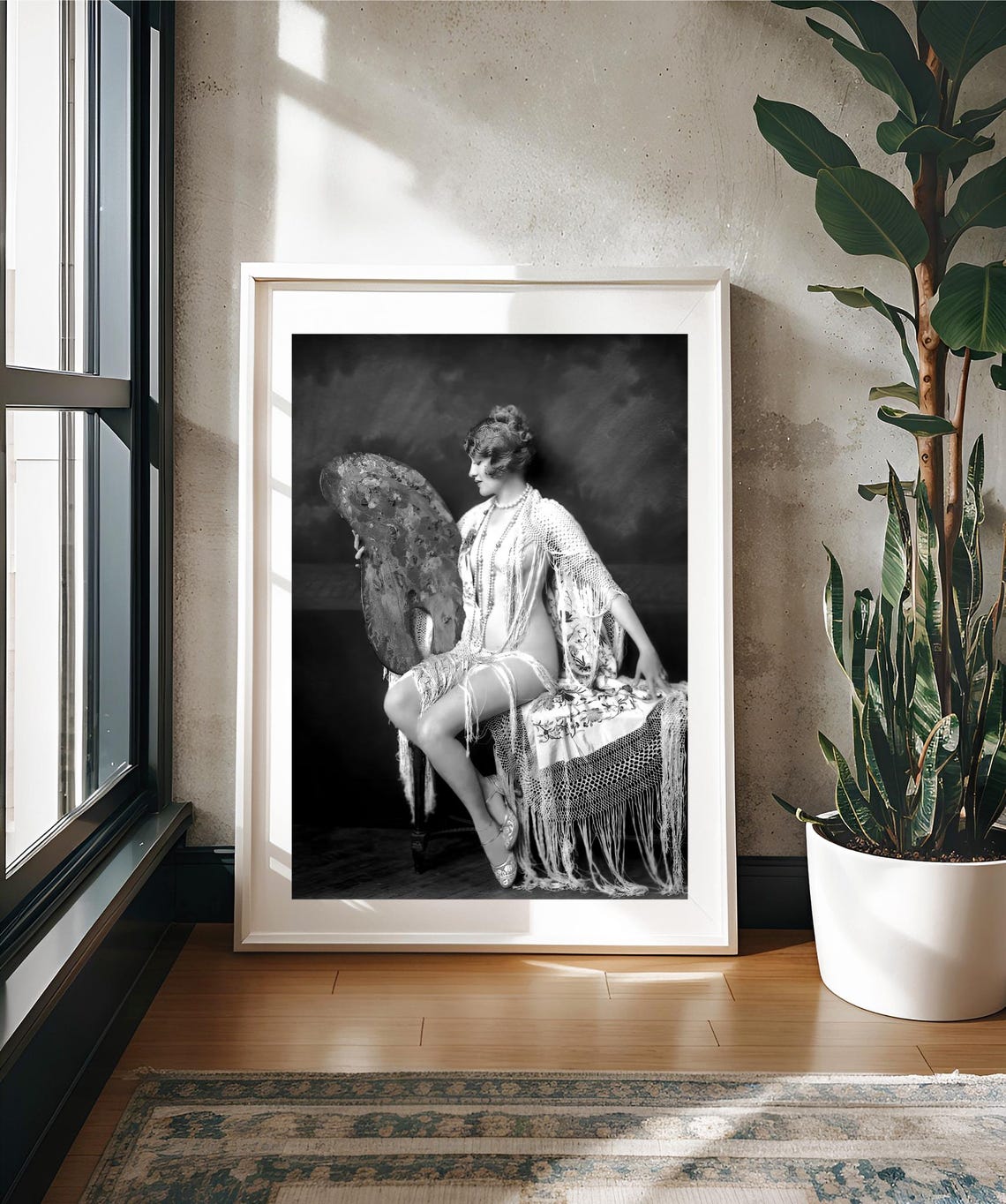 Ruth Etting 1920's Era Ziegfeld Follies Showgirl - Black & White ...