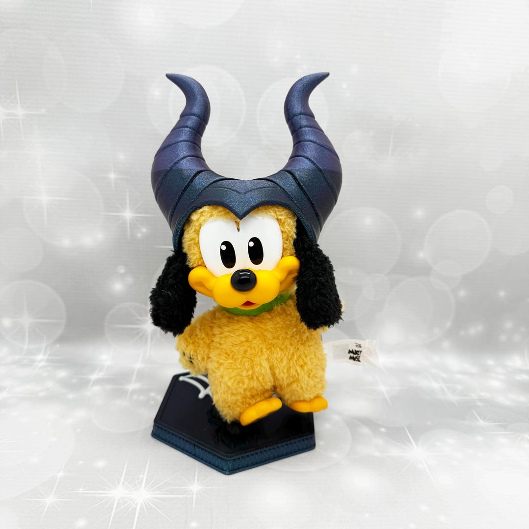 Costume: Evil Queen Mal Horns 3d Printed for Stuffed Purse Charm ...
