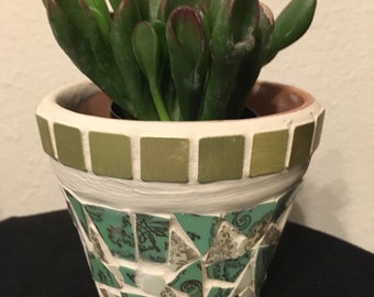 Mosaic pots | Etsy