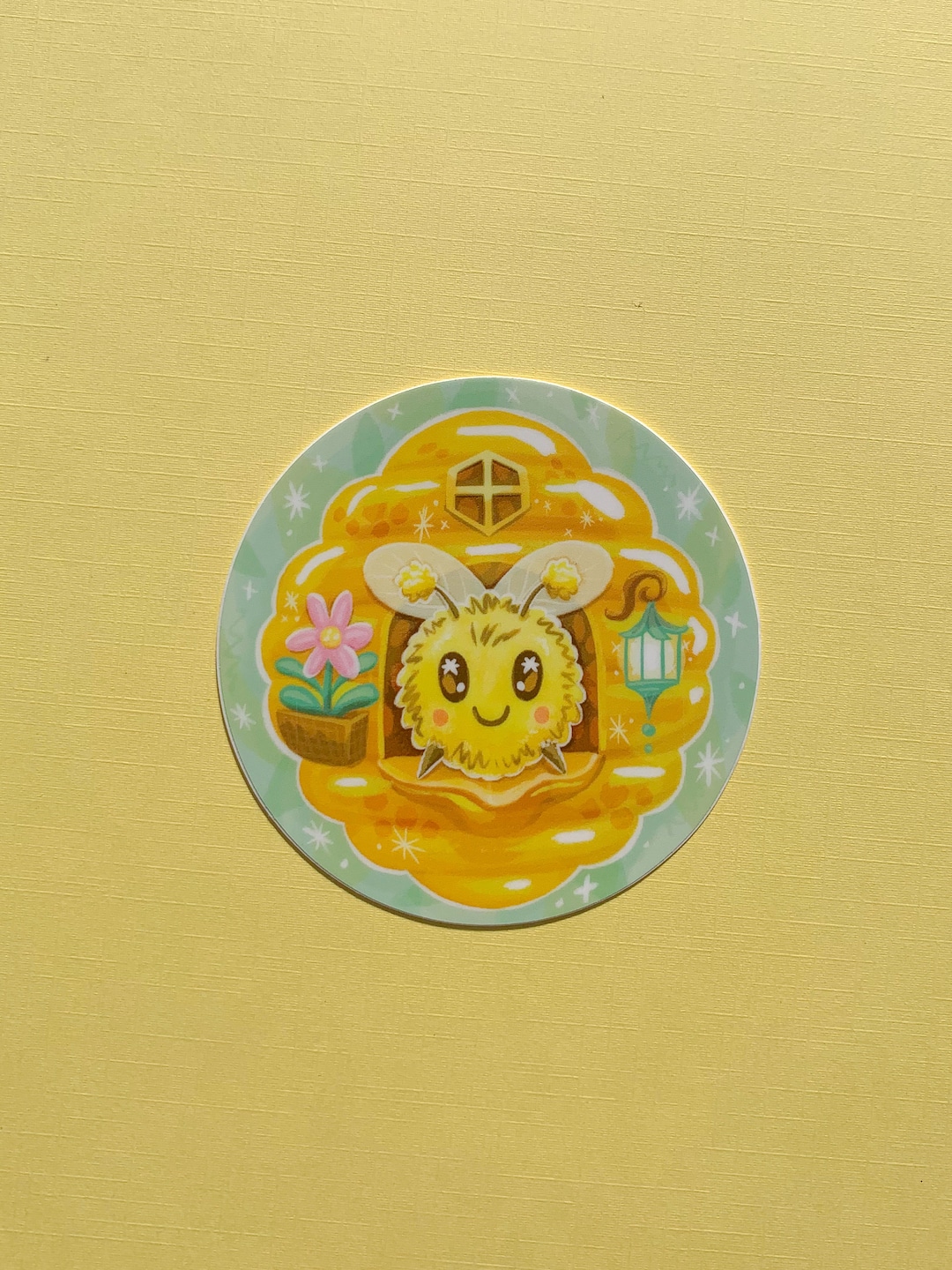 Honey Bee Hive Sticker - Etsy