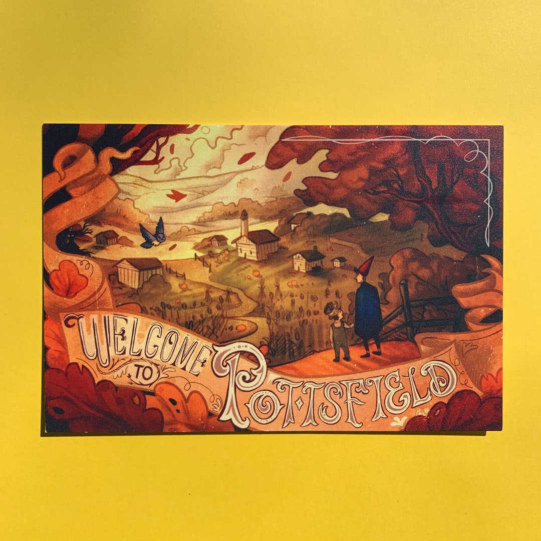 Over the Garden Wall Pottsfield Postcard - Etsy