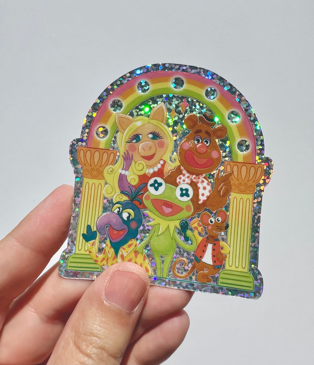 Puppet Crew Holographic Sticker - Etsy