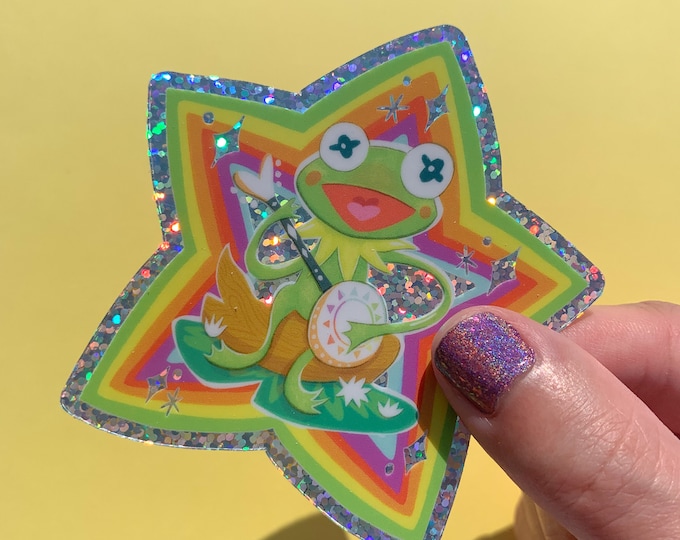 Rainbow Connection Holographic Sticker 3” - Etsy