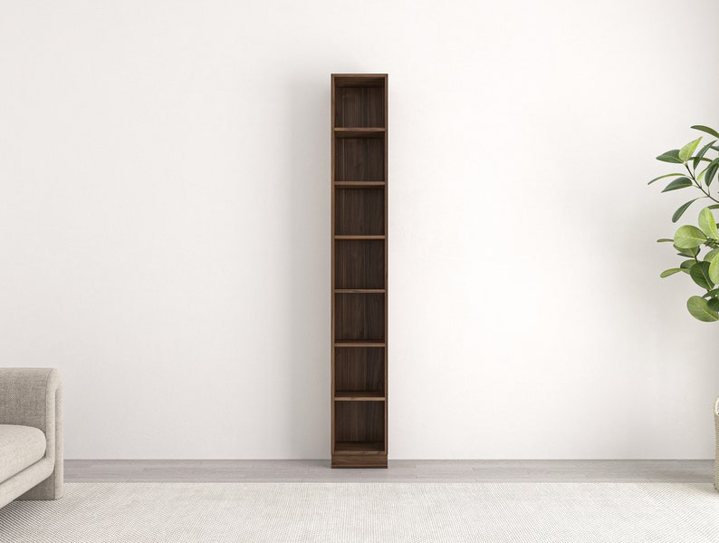 Plywood Bookcase. 1 Column. 94 Height floor to Ceiling Cubbies 12x12 ...