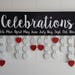 Celebrations Board, Birthday Calendar, Family Celebration Sign ...