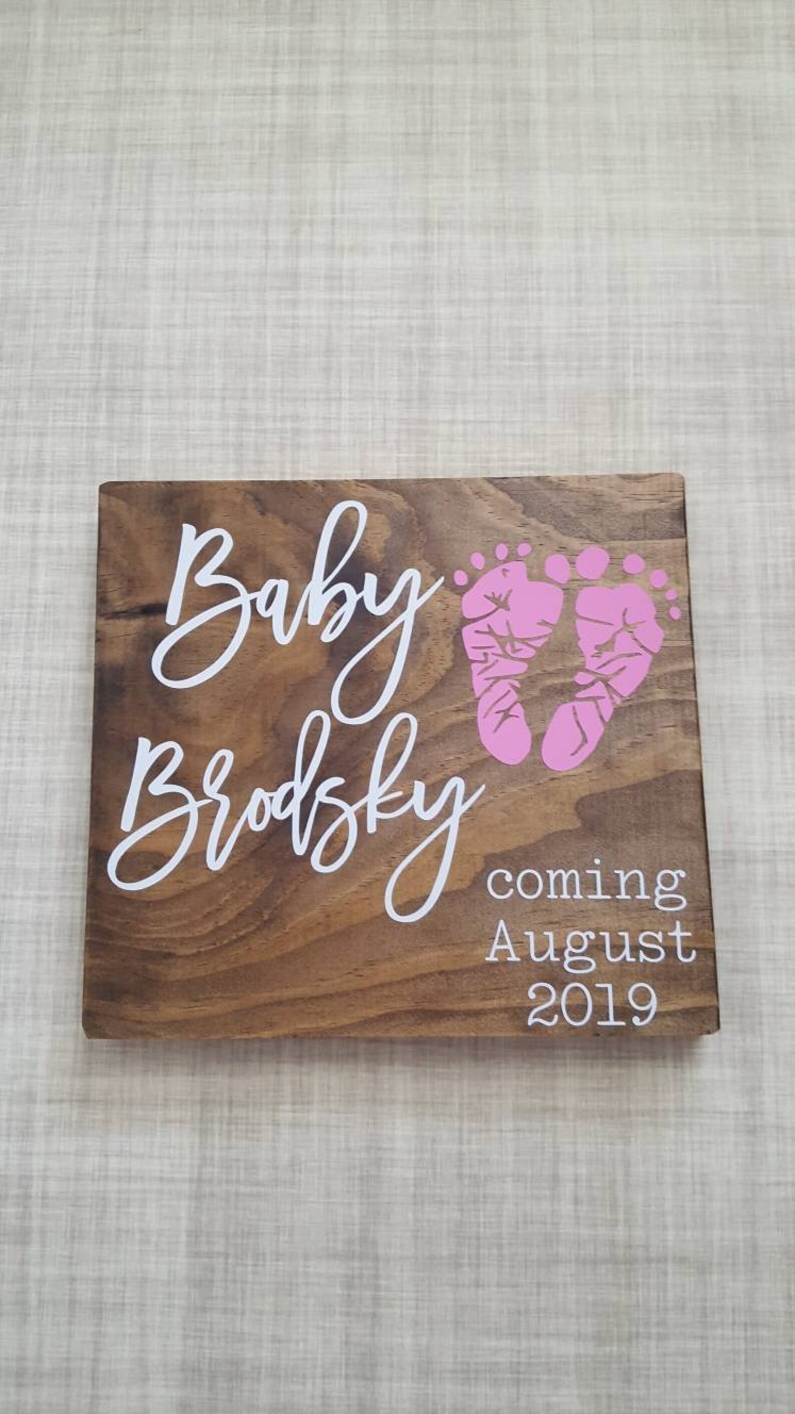 Baby Announcement Sign New Baby Alert Welcome New Baby New - Etsy