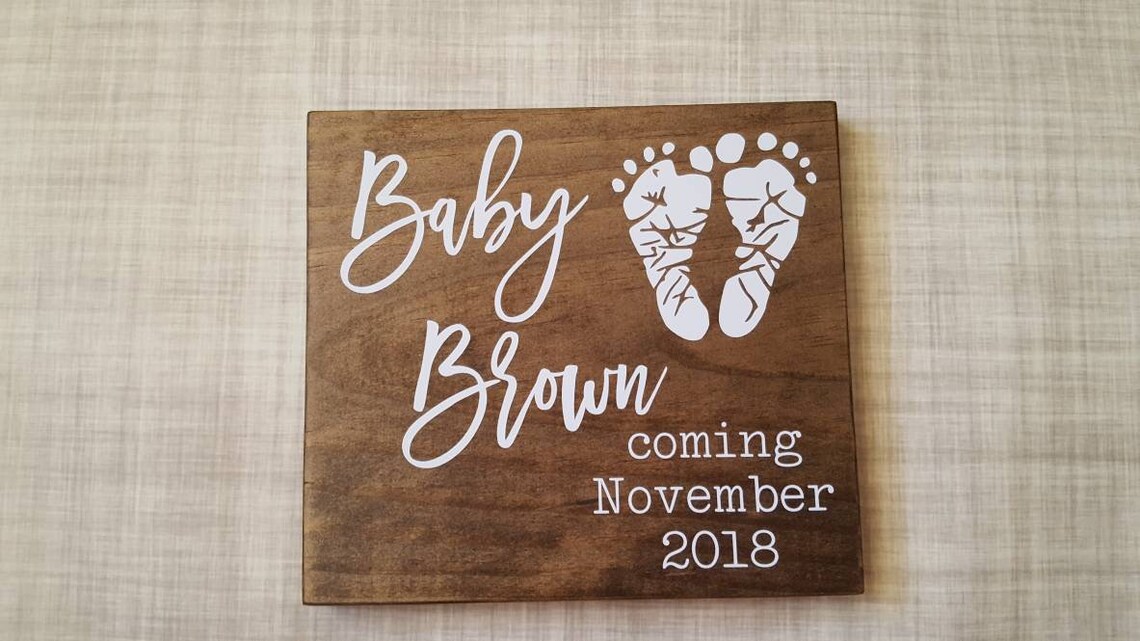 Baby Announcement Sign New Baby Alert Welcome New Baby New - Etsy