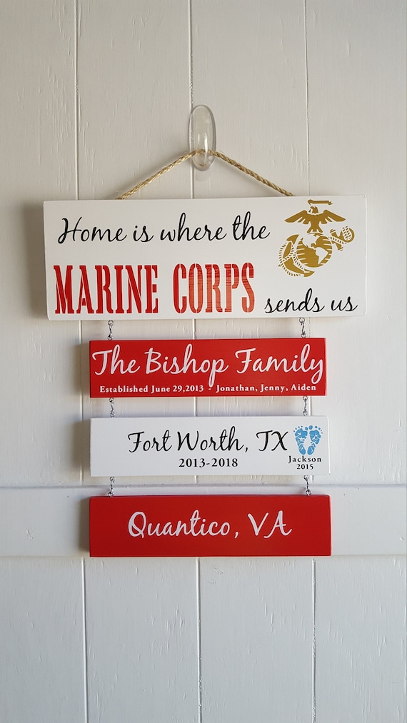 Home Is Where The Marine Corps Sends Us Us Marines Marine Etsy