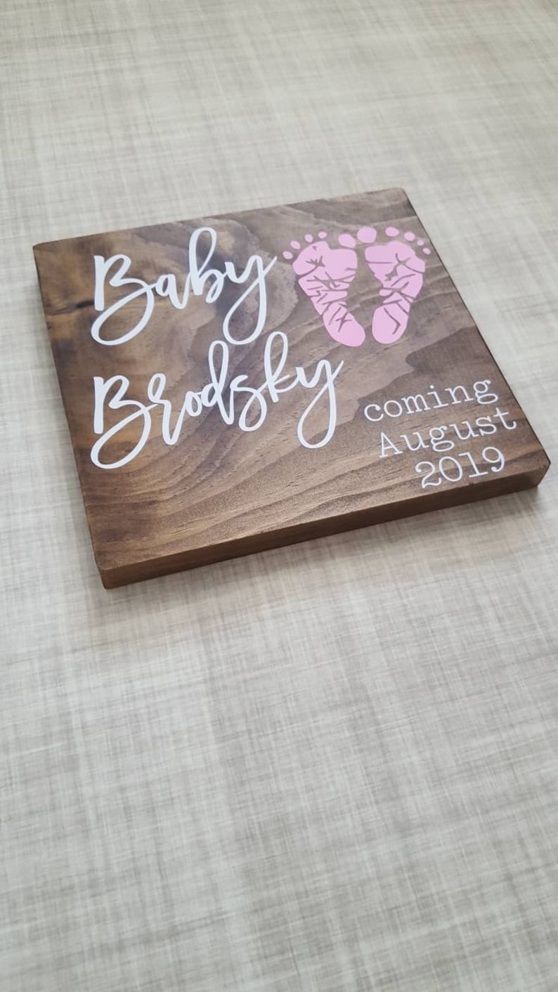 Baby Announcement Sign New Baby Alert Welcome New Baby New - Etsy