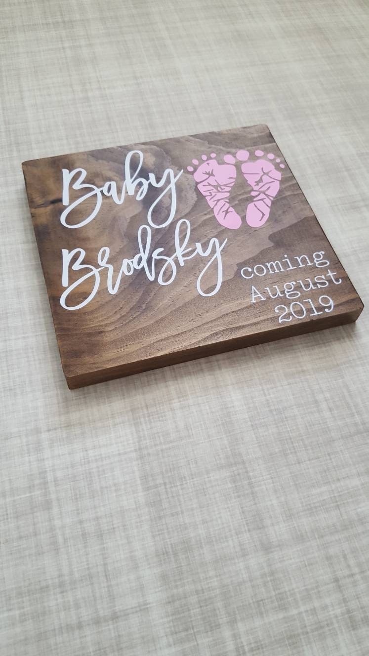 Baby Announcement Sign New Baby Alert Welcome New Baby New - Etsy