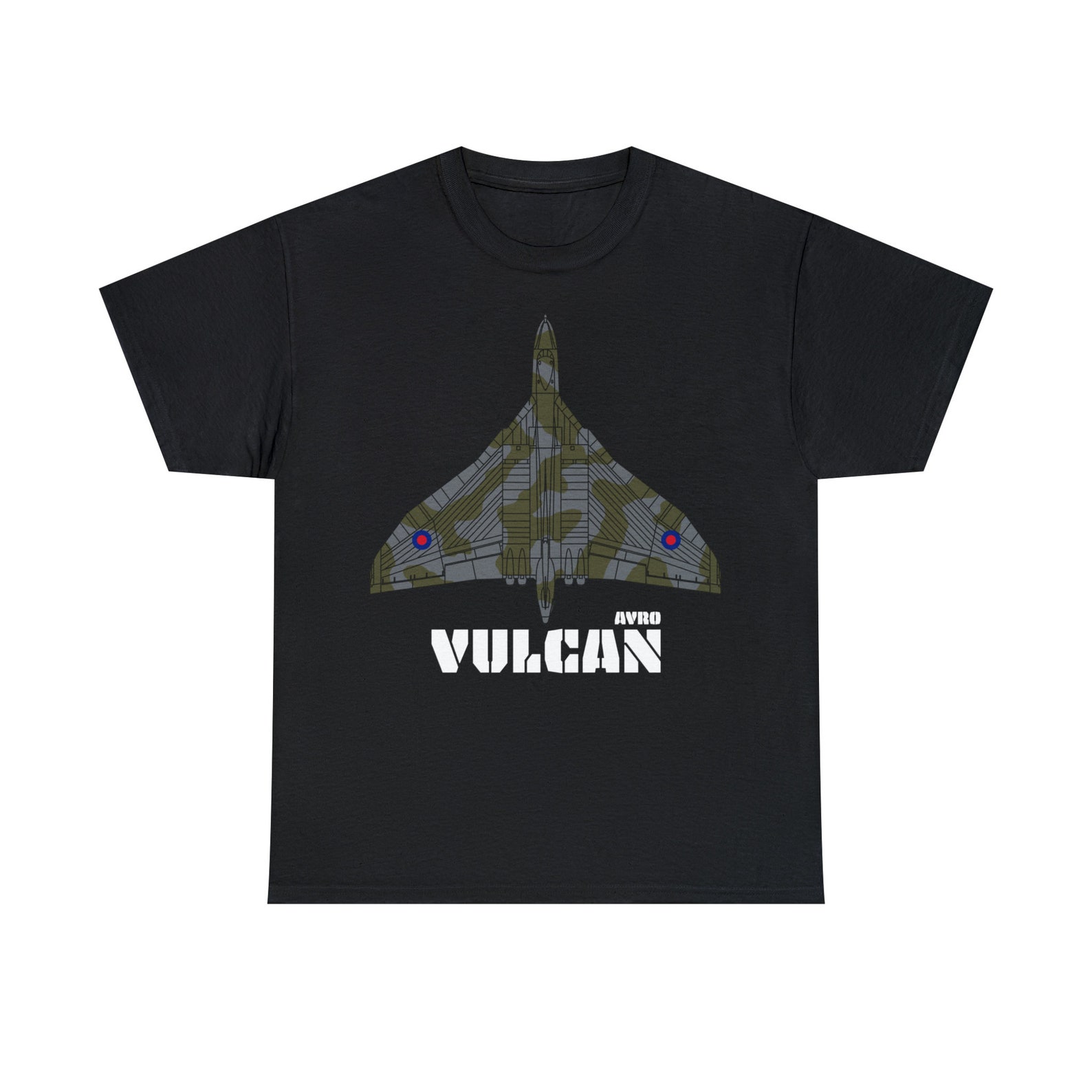 Avro Vulcan T-shirt Vulcan Bomber T-shirt, Airplane T-shirt, Jet Plane ...