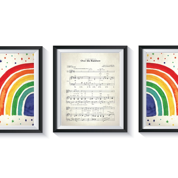 Somewhere Over the Rainbow - Etsy