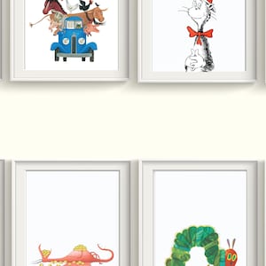 Favorite Book Characters Art Prints, Classic Storybook Posters ...