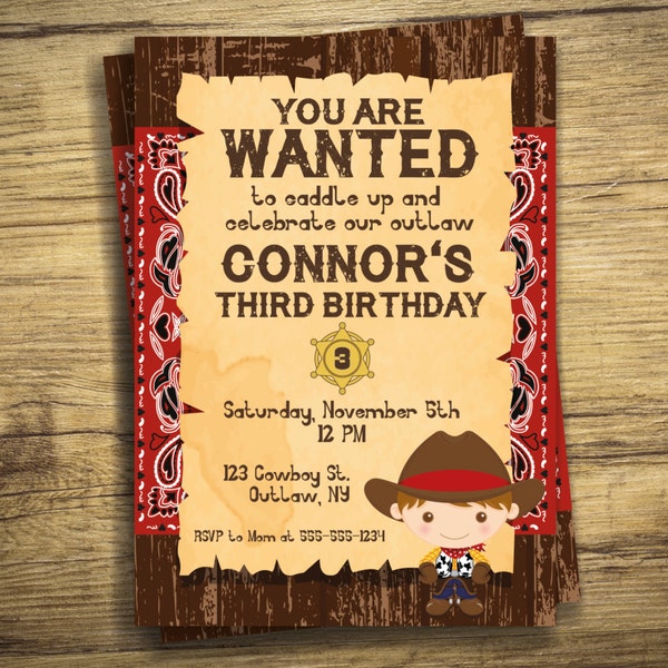 Outlaw Theme Party - Etsy
