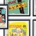 Vintage Board Game Box Art Prints UNFRAMED Qty 4 Playroom BEDROOM ...