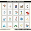 Digital Storybook Character Posters - Etsy Canada