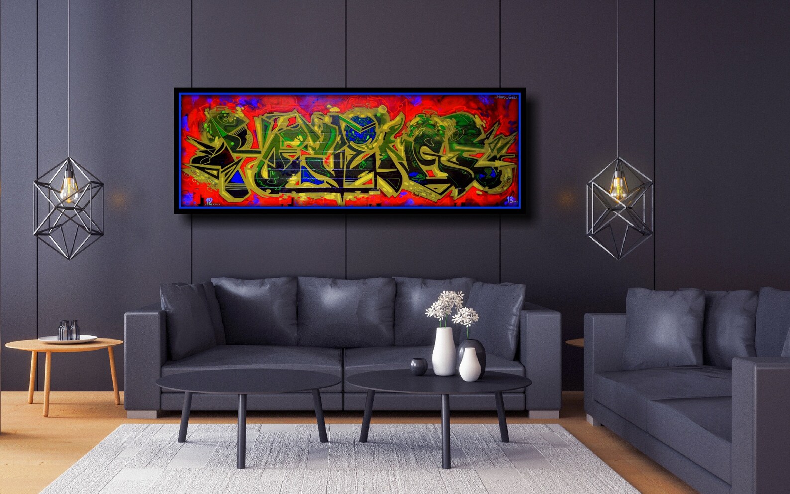 Graffiti Wall Art Large Graffiti Art Graffiti Art Canvas | Etsy