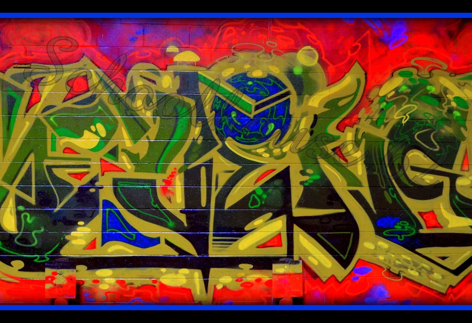 Graffiti Wall Art Large Graffiti Art Graffiti Art Canvas - Etsy