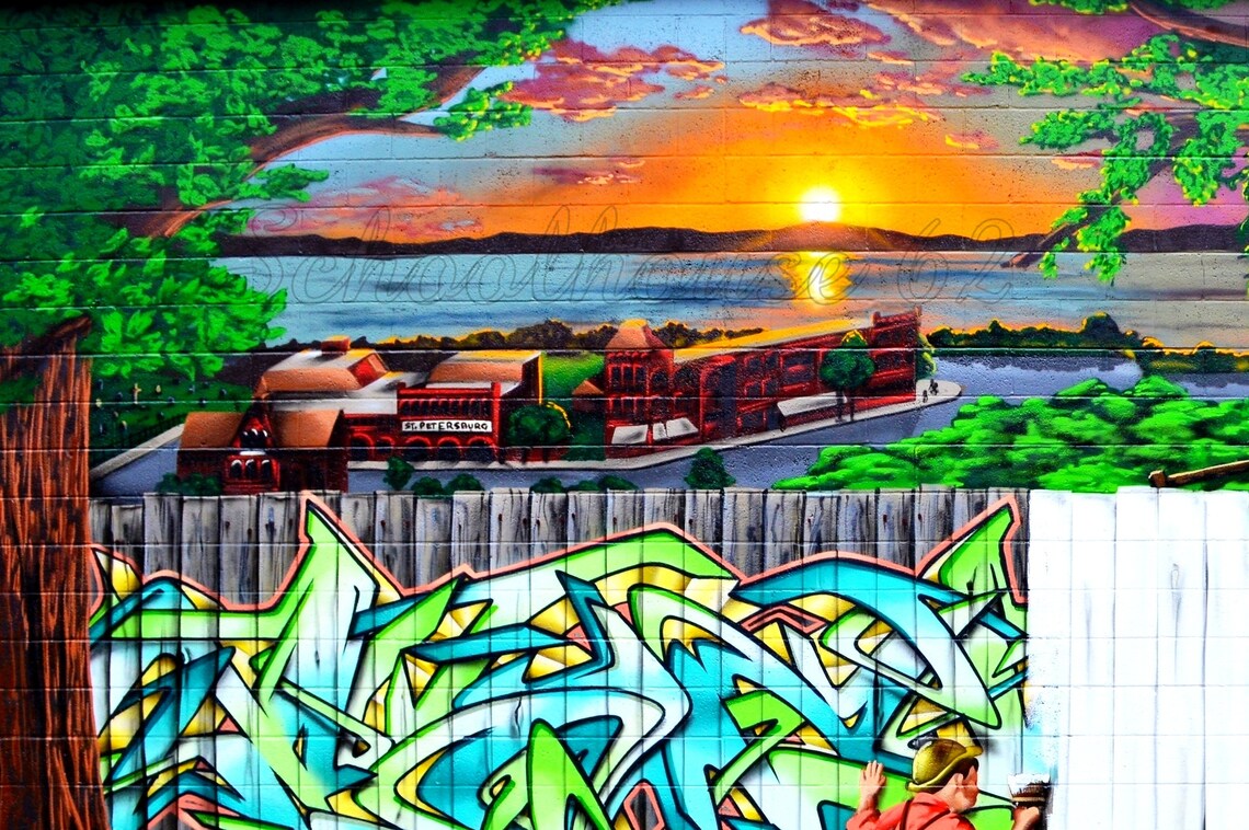 Huckleberry Finn Graffiti Art, Graffiti Art Canvas, Graffiti on Canvas ...