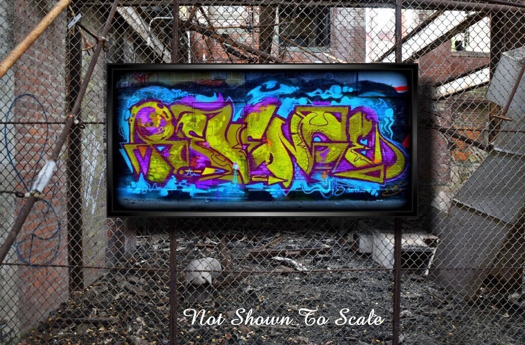 Graffiti Art Canvas Graffiti Art Graffiti Graffiti on - Etsy