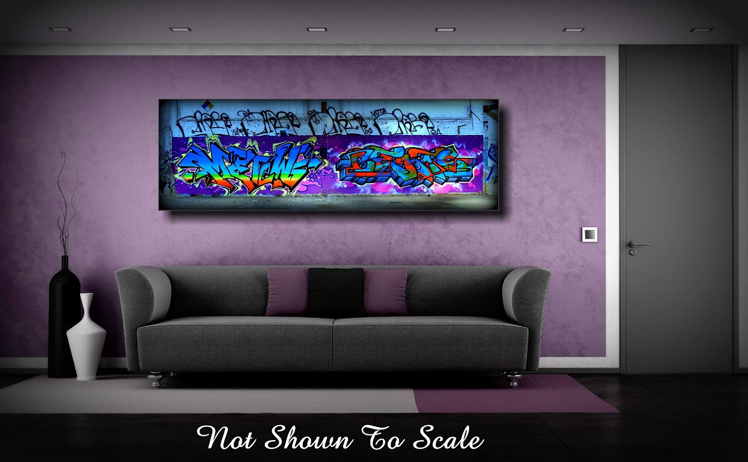 Graffiti Art Graffiti Graffiti on Canvas Street Art - Etsy