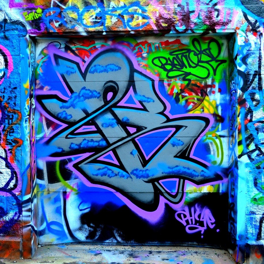 Abstract Graffiti Art Abstract Wall Art Abstract Graffiti - Etsy