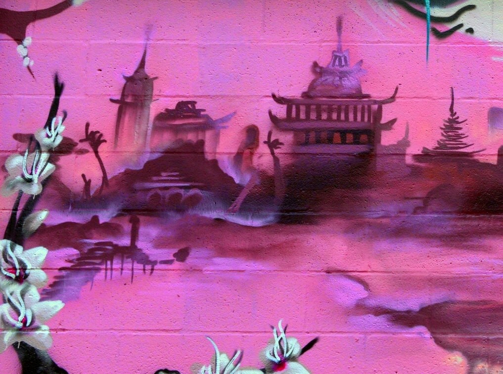 Graffiti Art Asian Art Graffiti Canvas Asian Wall Art - Etsy