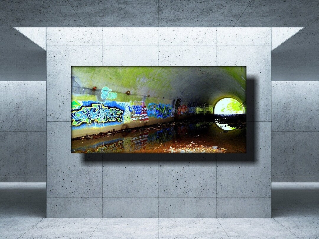 Graffiti Wall Art on Canvas, Original Graffiti Art, Graffiti on Canvas ...