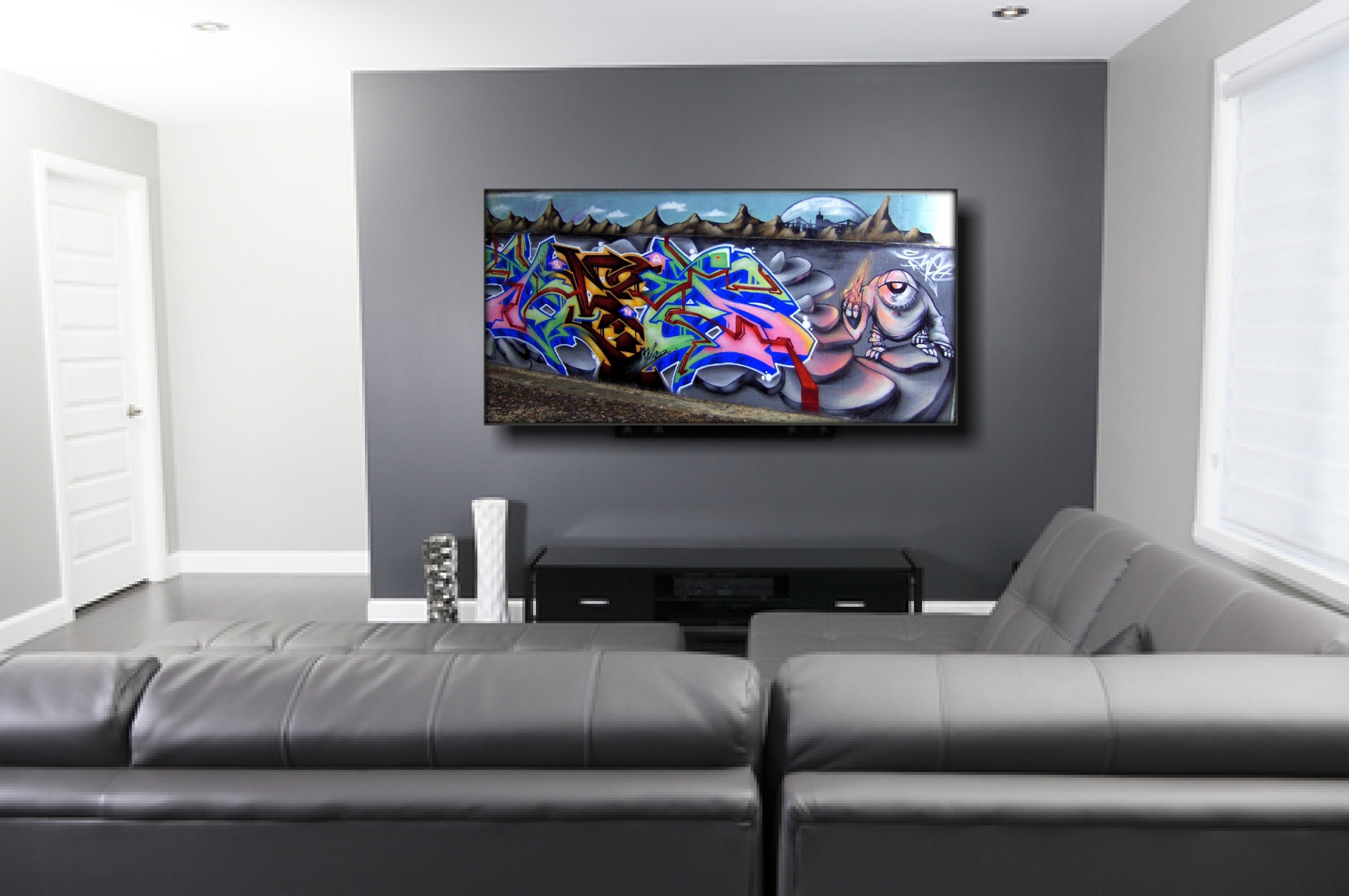 Graffiti Graffiti Art Graffiti Wall Art Large Graffiti Wall | Etsy