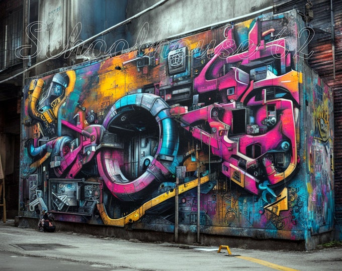 3D Graffiti Art, Graffiti, Graffiti Art, Graffiti Art Canvas, Graffiti ...