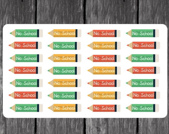 School Planner Stickers Erin Condren, Kikki K, Filofax, Plum Paper ...
