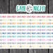 School Bus Planner Stickers Erin Condren, Kikki K, Filofax, Plum Paper ...