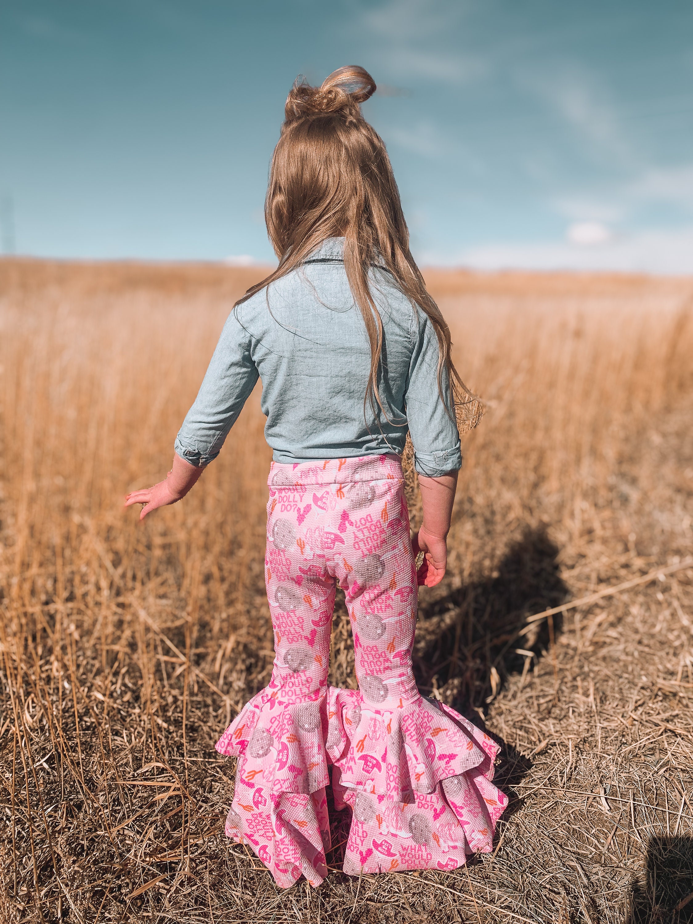 Bell Bottoms / Western Girls Flares / Cowgirl / Rodeo / Dolly Parton - Etsy