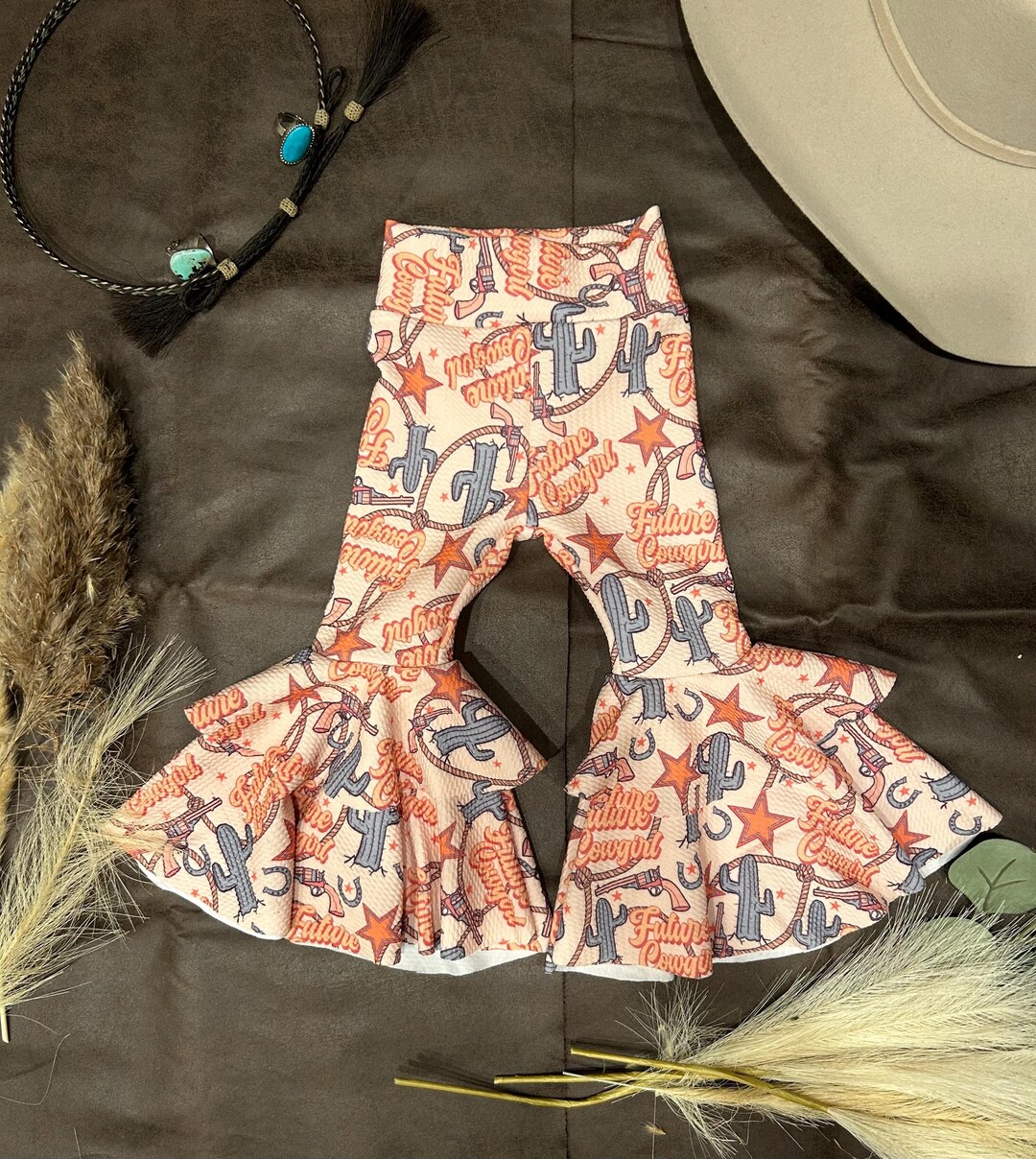 Bell Bottoms / Western Girls Flares / Cowgirl / Rodeo - Future Cowgirl ...