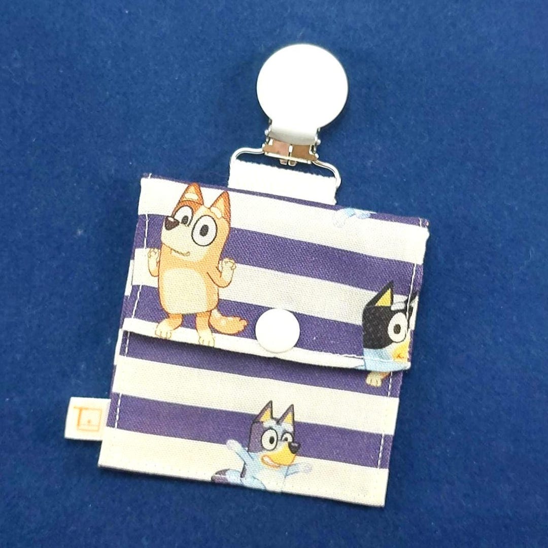 Tubie Pockets® Clips! Bluey NG and NJ Tube Moveable Storage Pocket - Etsy