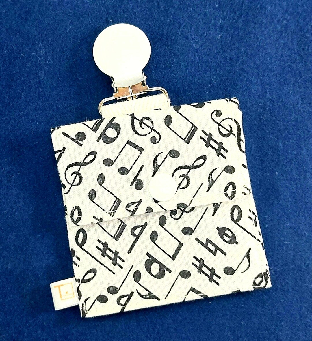 Tubie Pockets® Clips! Music Notes NG and NJ Tube Moveable Storage ...