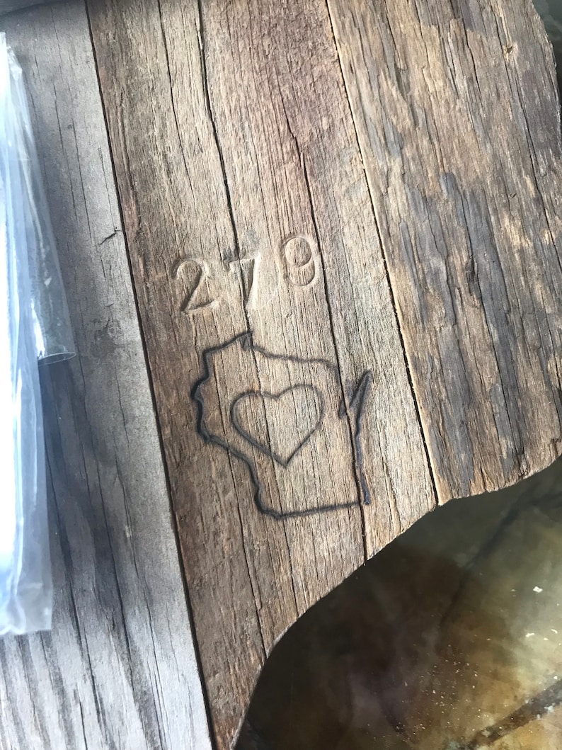 Rustic State Sign From Reclaimed Barn Wood Wall Decor - Etsy