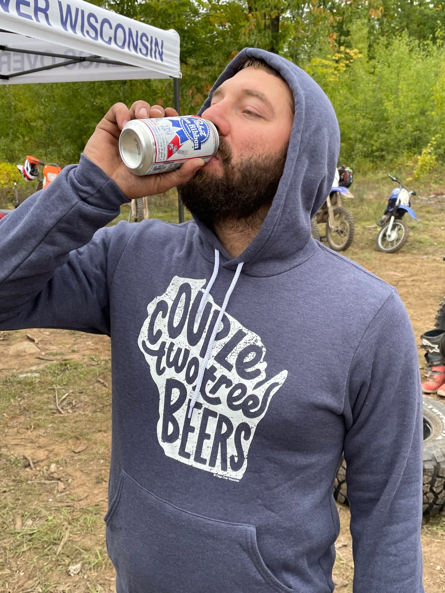 Couple Two Tree Beers Hoodie - Etsy