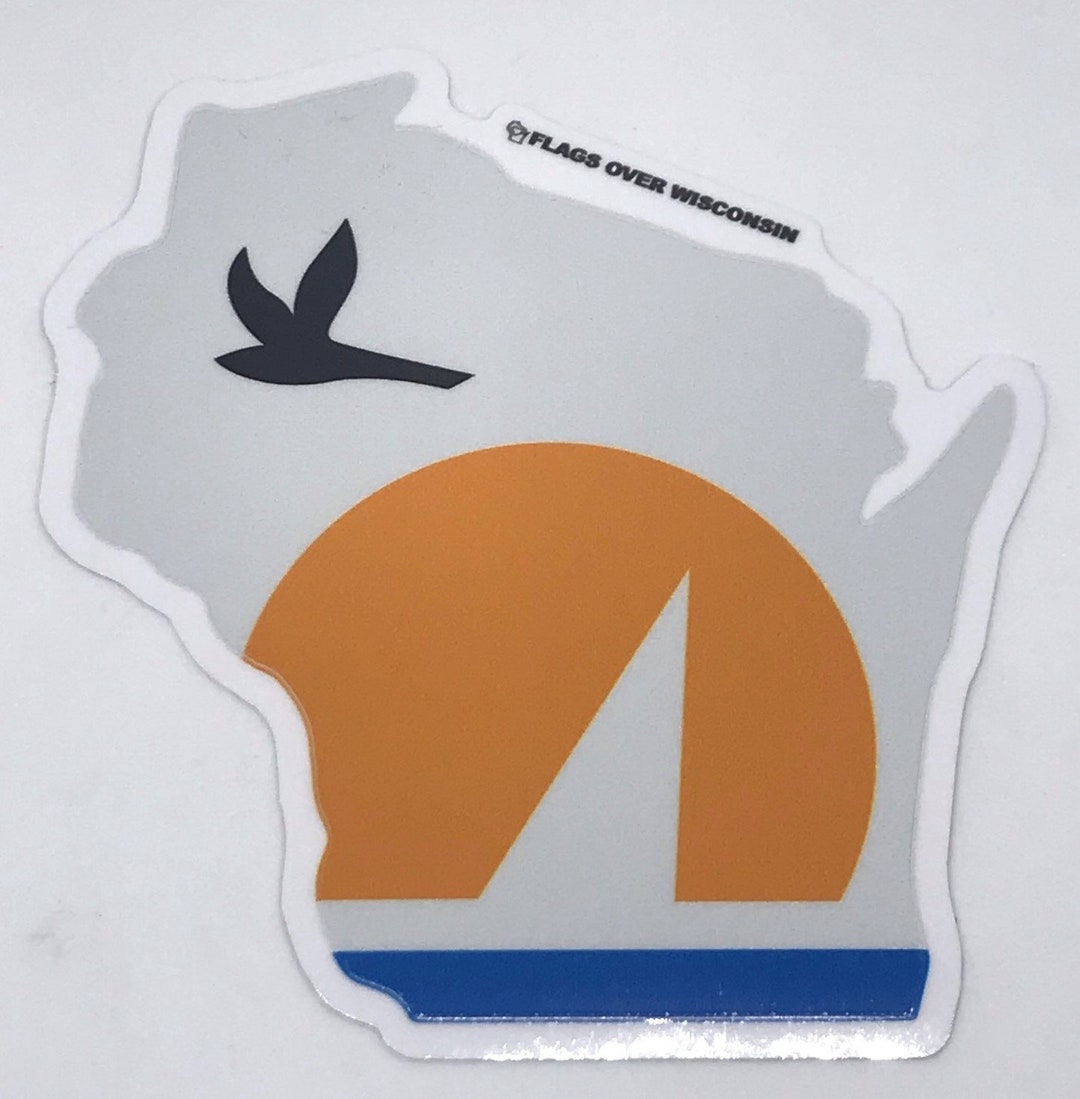 Sun & Sail Vinyl Sticker - Etsy