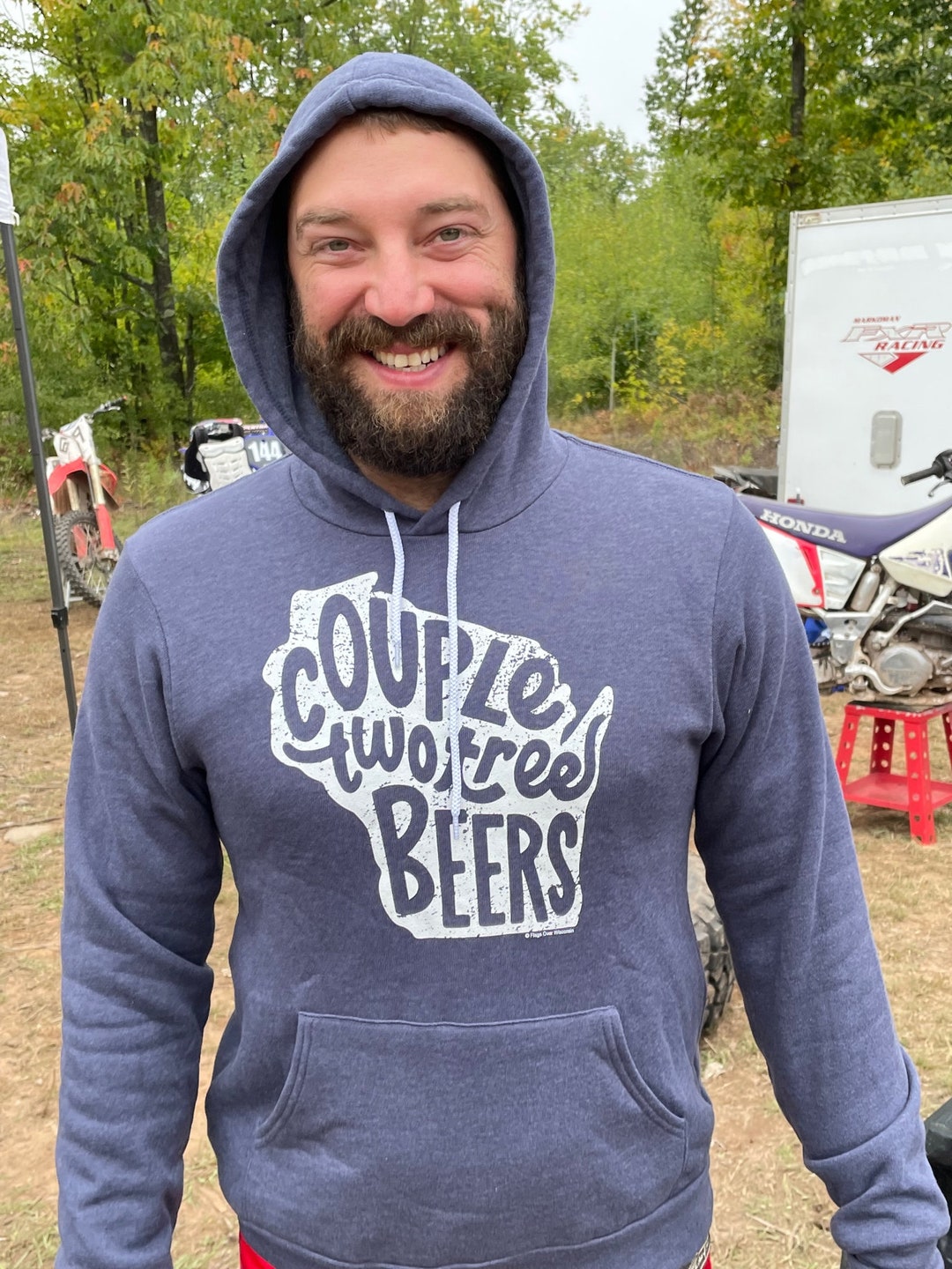 Couple Two Tree Beers Hoodie - Etsy