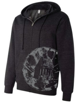 Madison Manhole person Entry Hoodie: Charcoal Heather - Etsy