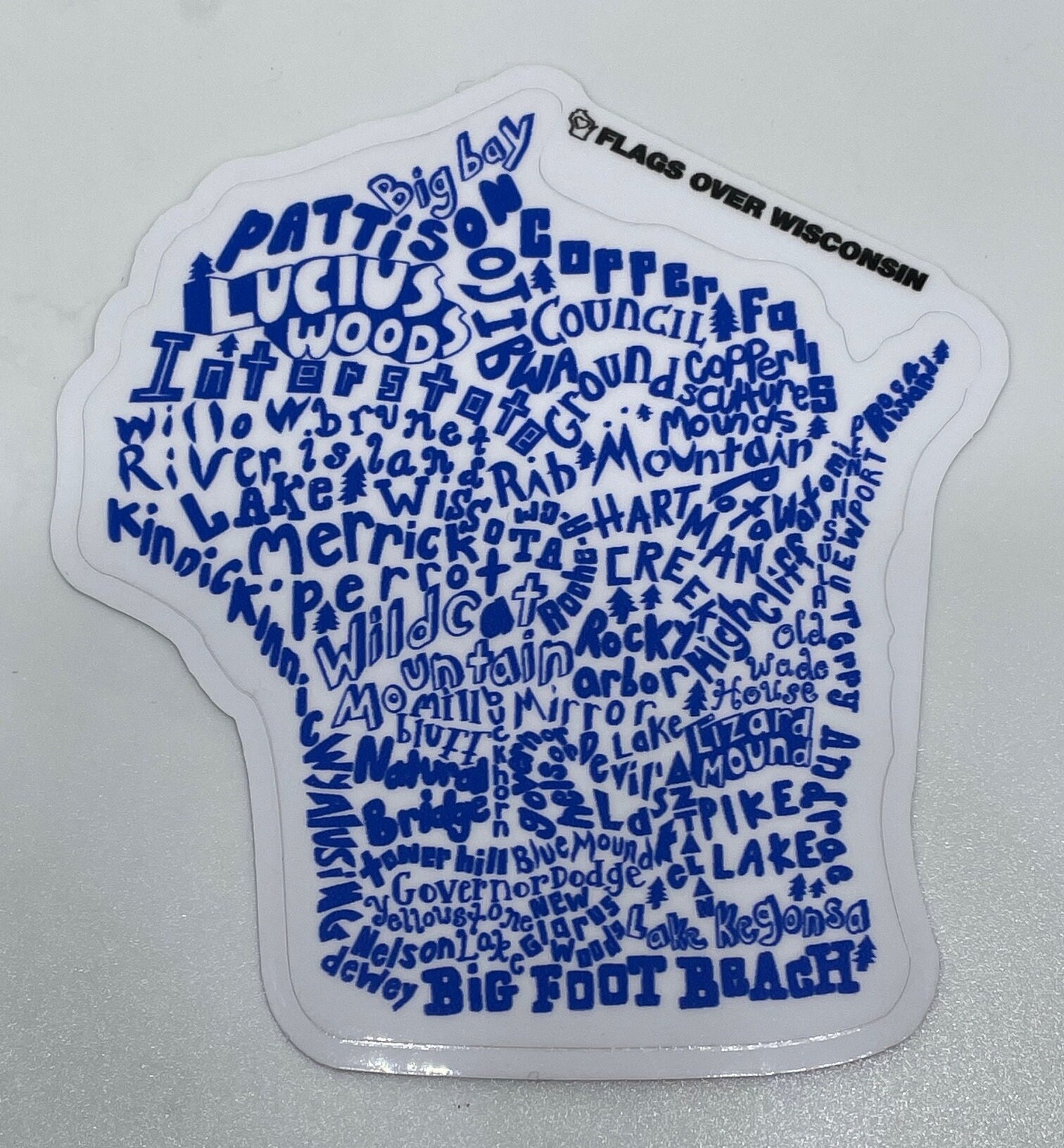 Wisconsin State Parks Vinyl Sticker - Etsy