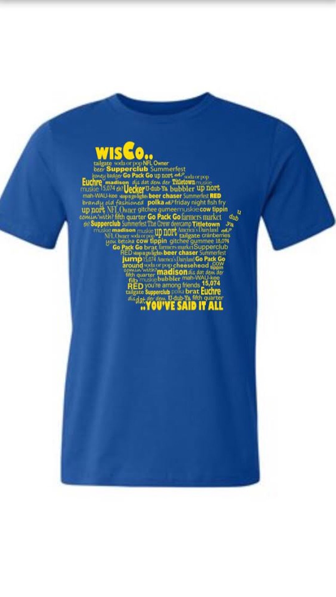 Wisco Brew Crew Neck - Etsy