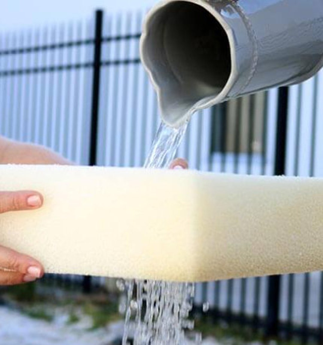 Ez-dry Outdoor Foam Insert Foam Cushion Foam Chair Pad - Etsy