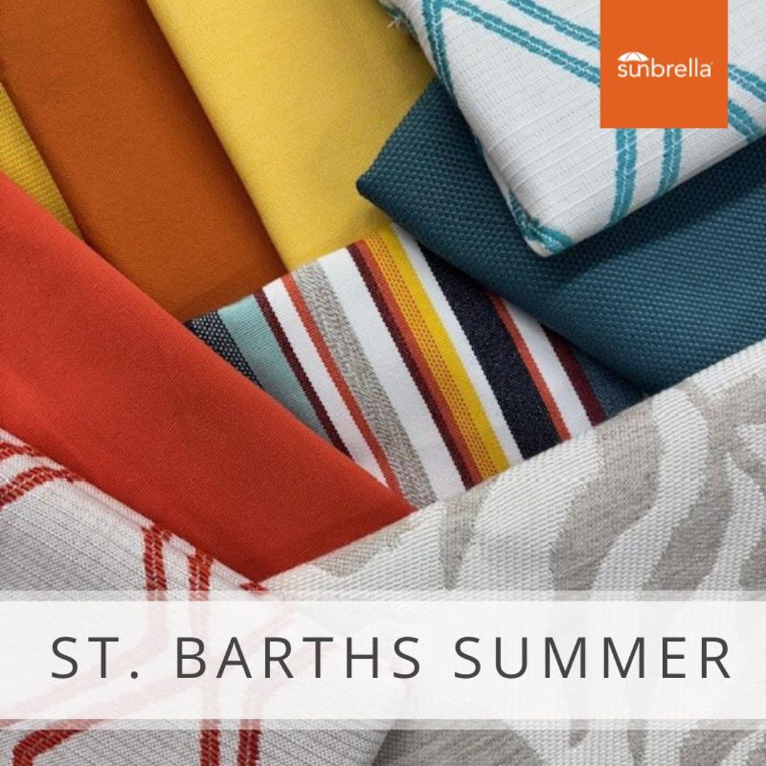 Sunbrella Sample Pack - St. Barths Summer - Fabric Samples - Sunbrella Fabric Collections ...