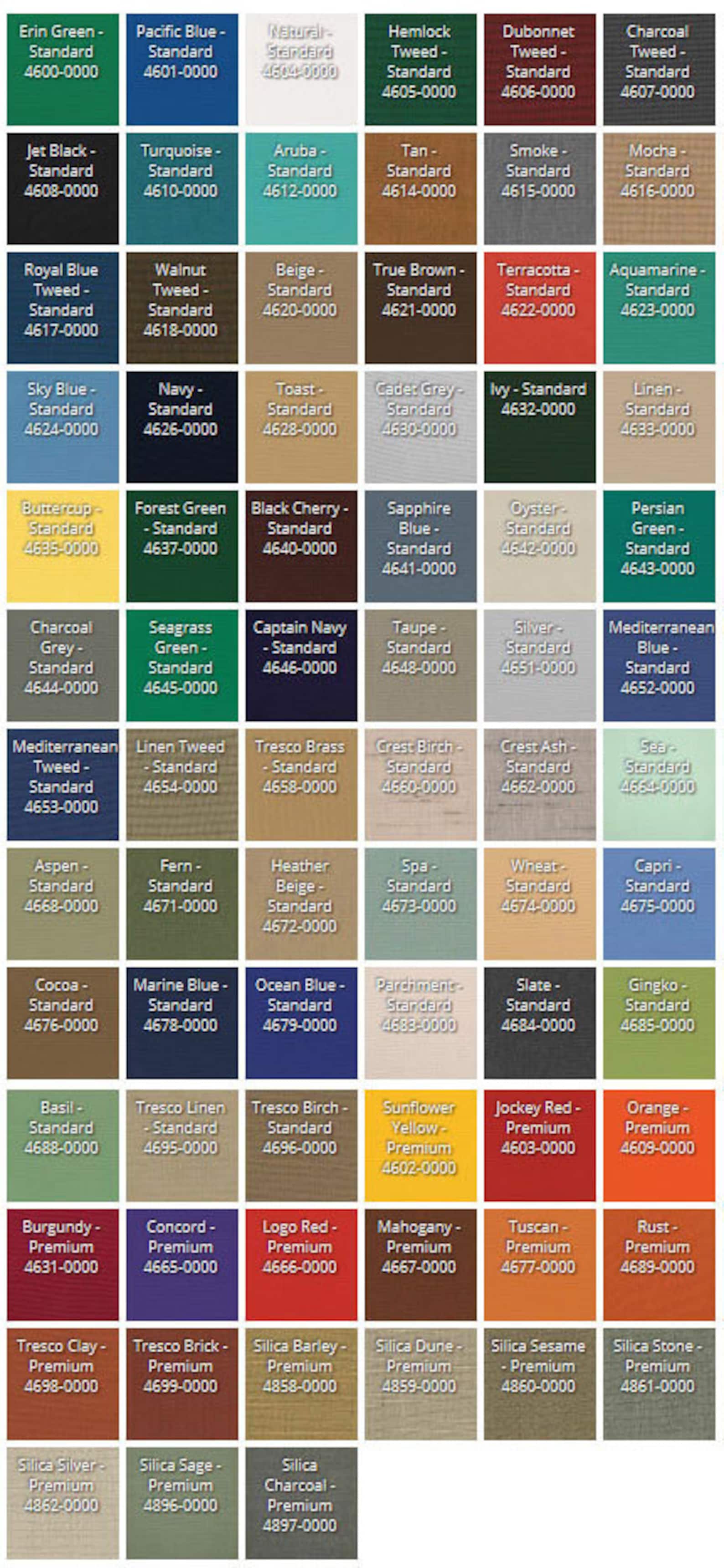 Custom Sunbrella Fabric Panel With Grommets Sunbrella Shade sun/uv ...